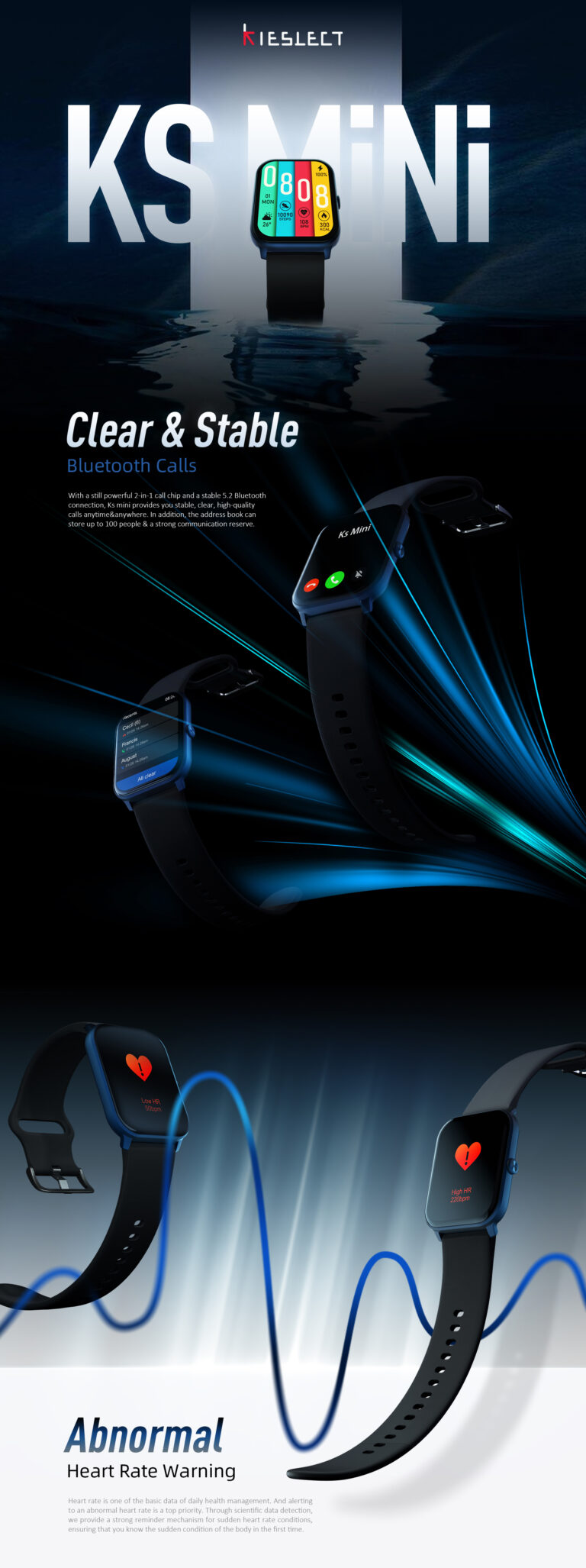 Kieslect Ks Mini Smartwatch | Kieslect México